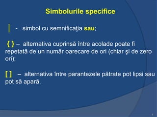 Metalimbajul BNF. Diagrame sintactice | PPT