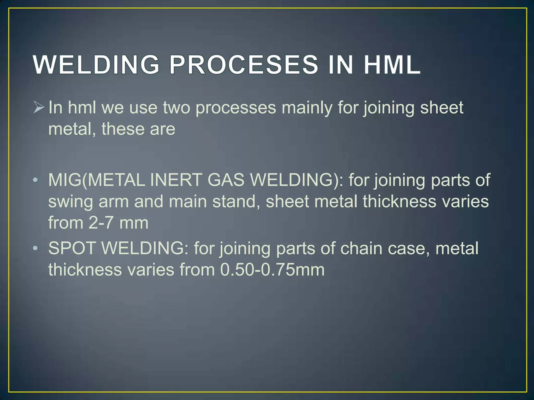 Metal inert gas welding | PPTX
