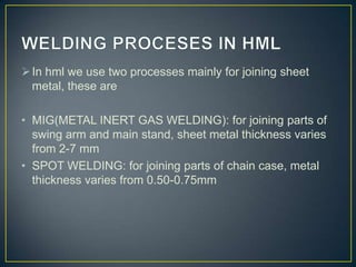 Metal inert gas welding | PPTX