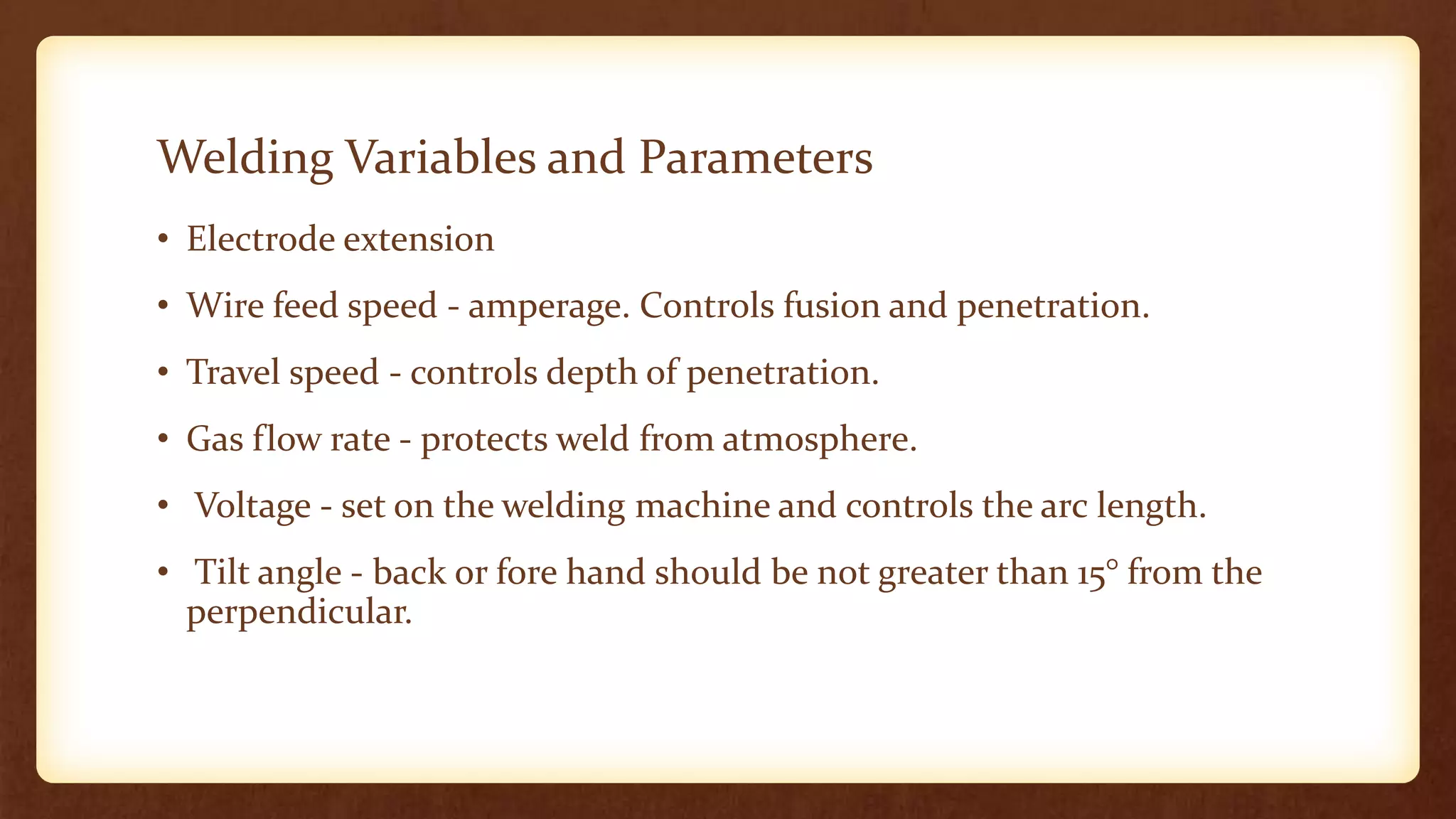 Metal inert gas (mig) welding | PPTX