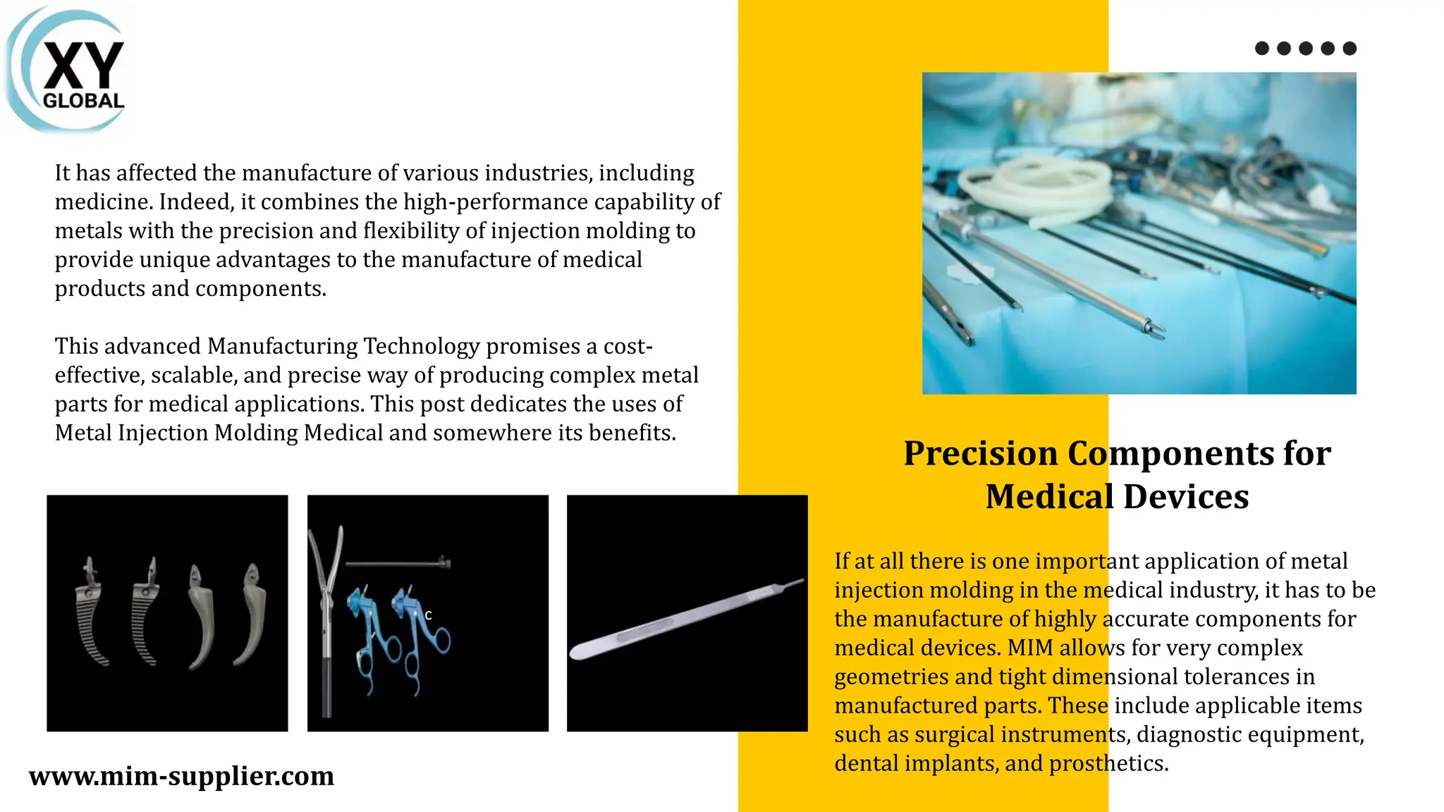 Metal Injection Molding in the Medical Industry | PDF