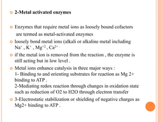 Metal ion catalysis pyruvate kinase (padhmasri) | PPT