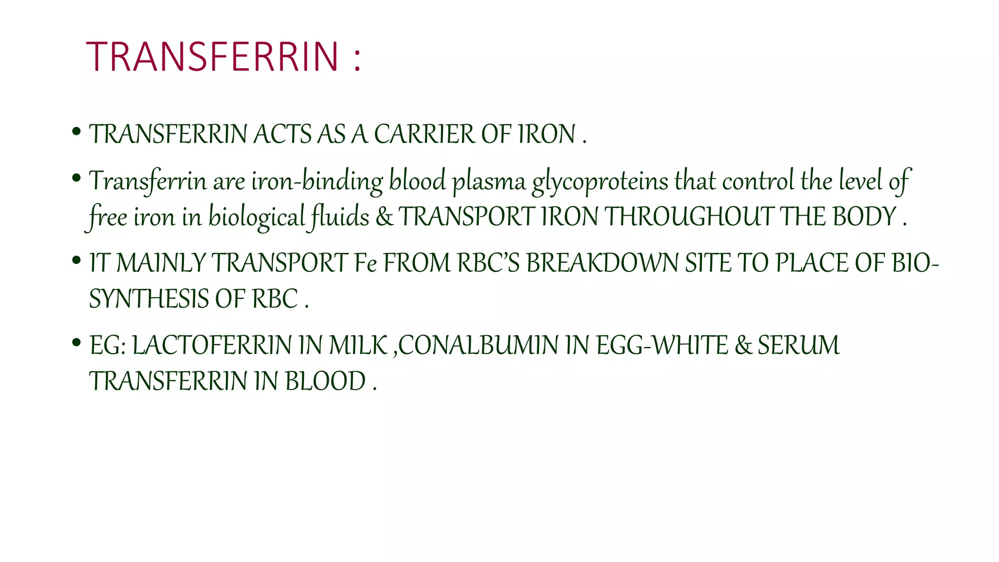 Metal ion transport | PPTX