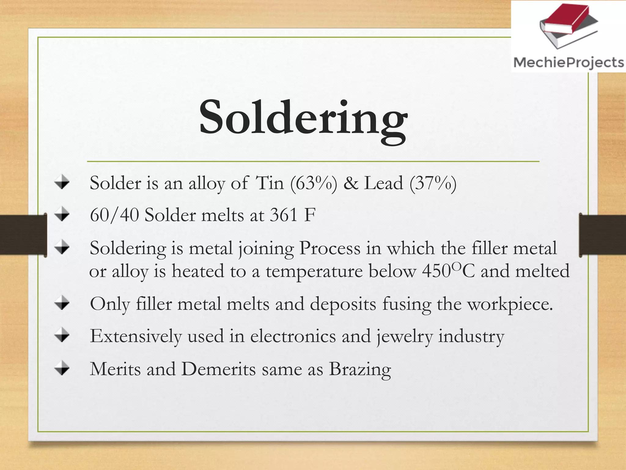 Metal Joining Processes: Welding, Riveting, Bolting, Brazing, Soldering | PDF