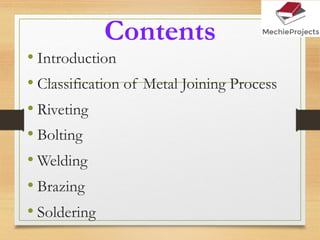 Metal Joining Process
