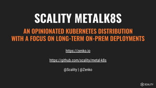 Introducing Scality MetalK8s | PPT