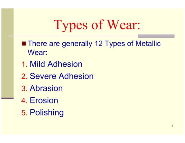 Wear of Metals | PDF | Skin and Dermatology | Diseases and Conditions