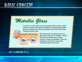 Metallic glass | PPT