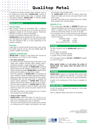Metallic Hardener | PDF