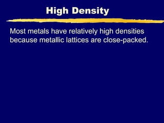 Metallic Bonding grade 9 chemistry 2nd quarter | PPTX