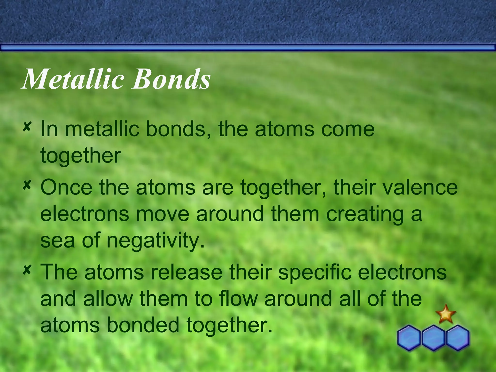 Metallic bonds | PPT