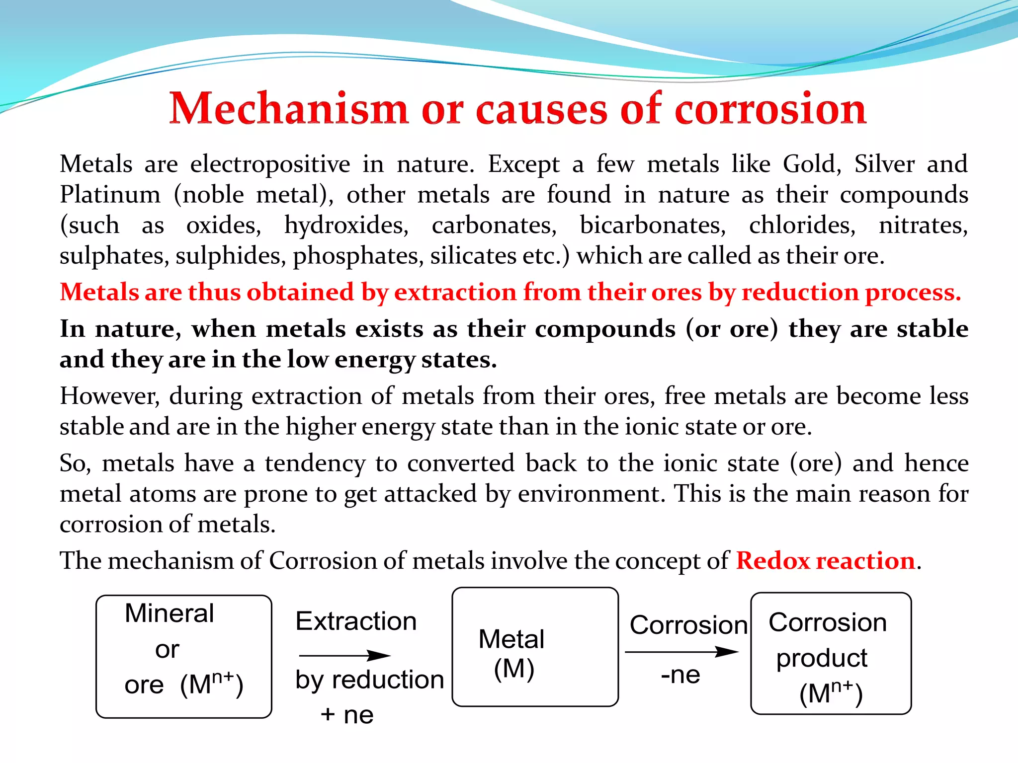 Corrosion & Mechanism of Dry corrosion | PDF