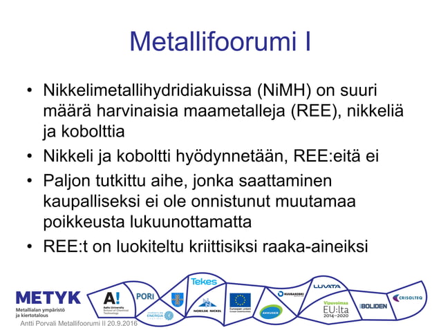 Tutkija Antti Porvali, Aalto yliopisto | PPT
