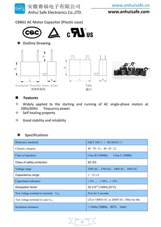 Metallized film capacitor | PDF