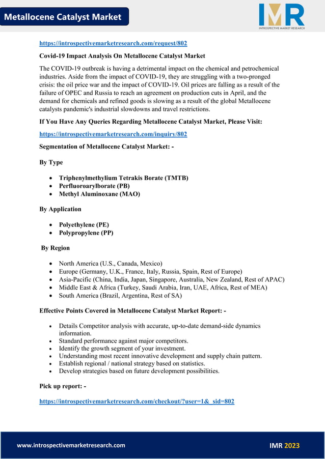 Metallocene Catalyst.pdf | Chemistry | Science