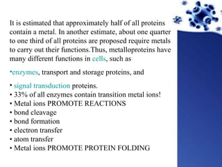 Metallo enzyme and antioxidants | PPT
