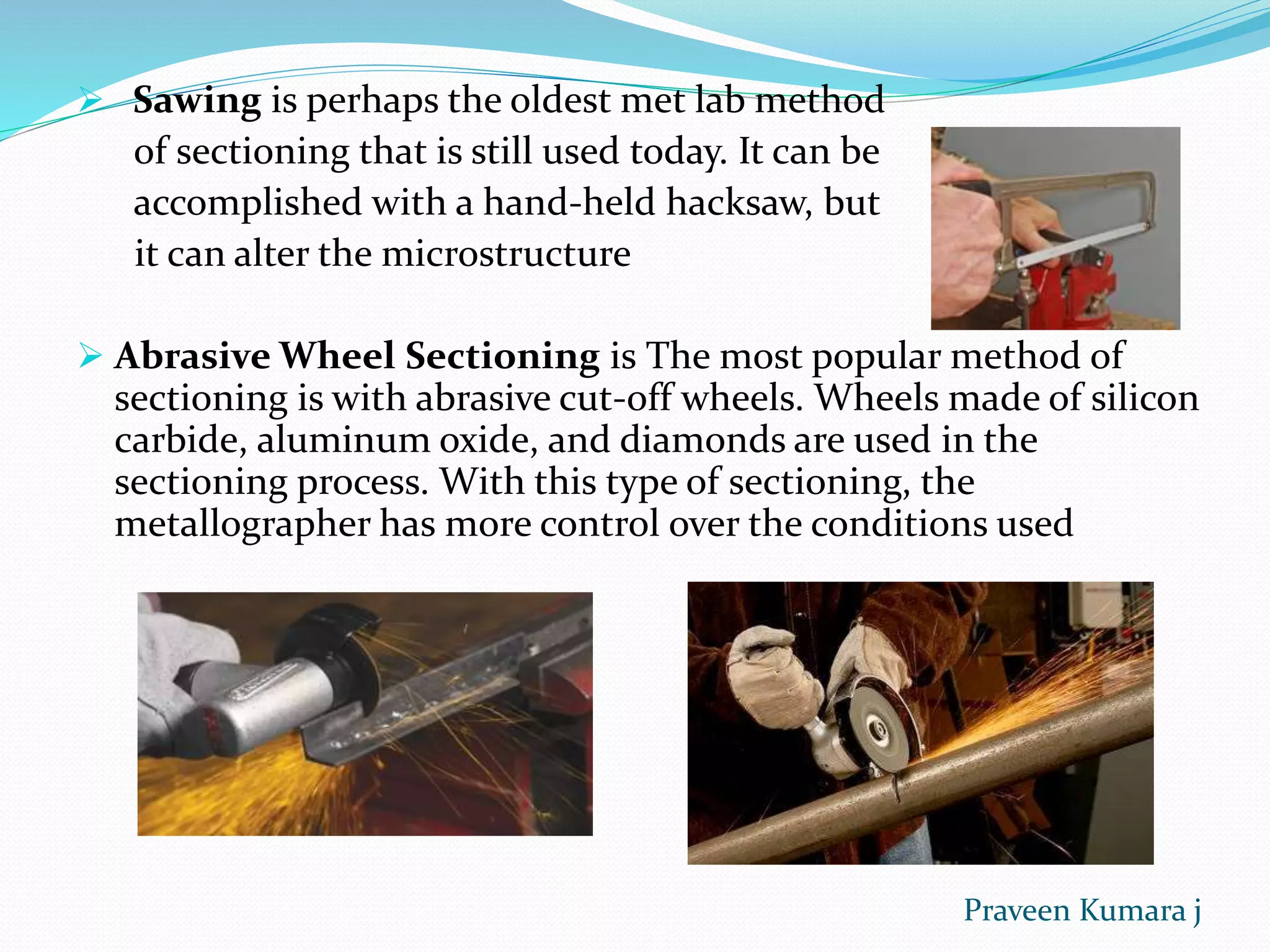 Metallography and microscopy | PPTX