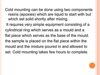 Metallography material engineering | PPTX