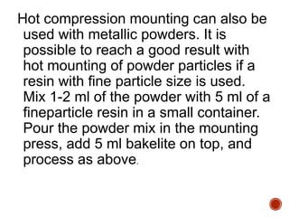 Metallography material engineering | PPTX