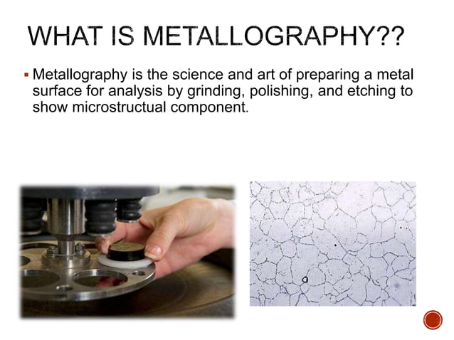 Metallography material engineering | PPTX