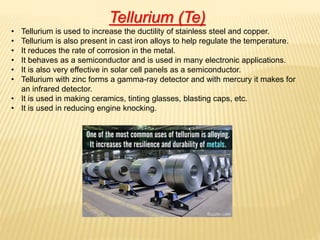 Metalloids | PPTX