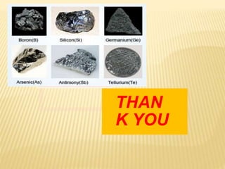 Metalloid Examples