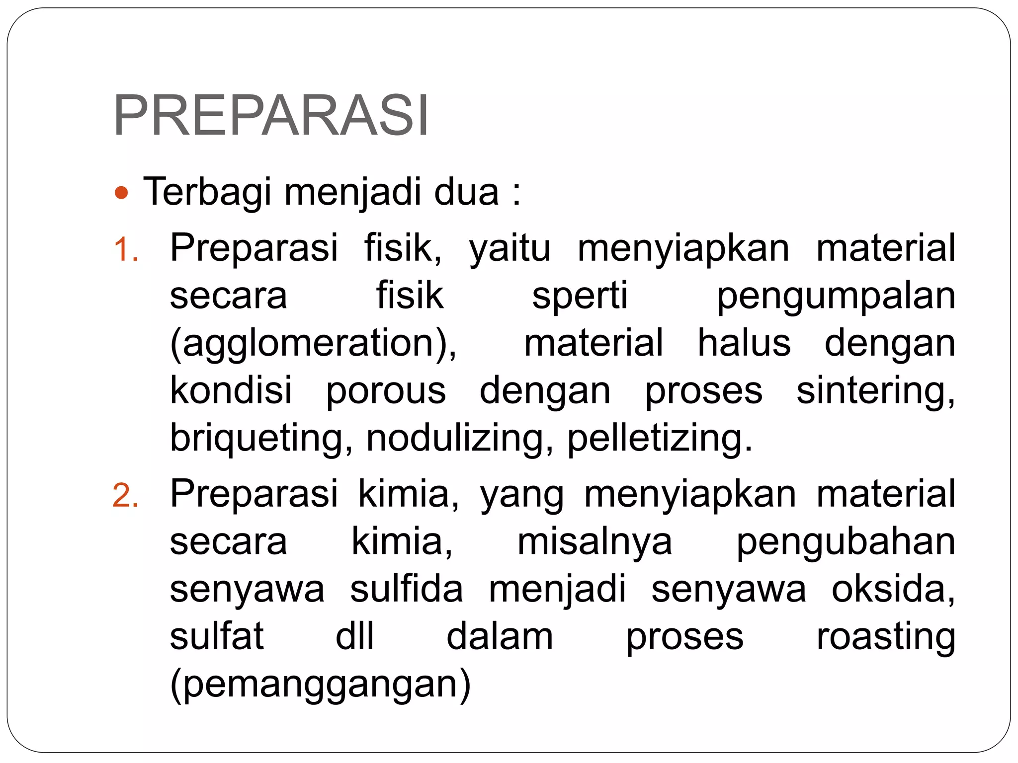 Metallurgi 1 | PPTX