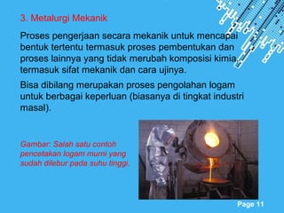 Metallurgical Engineering | PPT