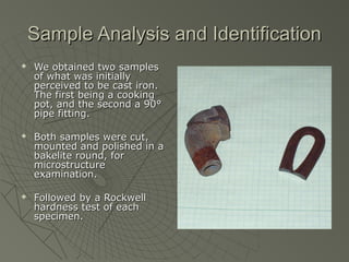 Metallurgical properties of cast irons | PPT | Chemistry | Science
