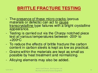 Metallurgical Testing | PPTX