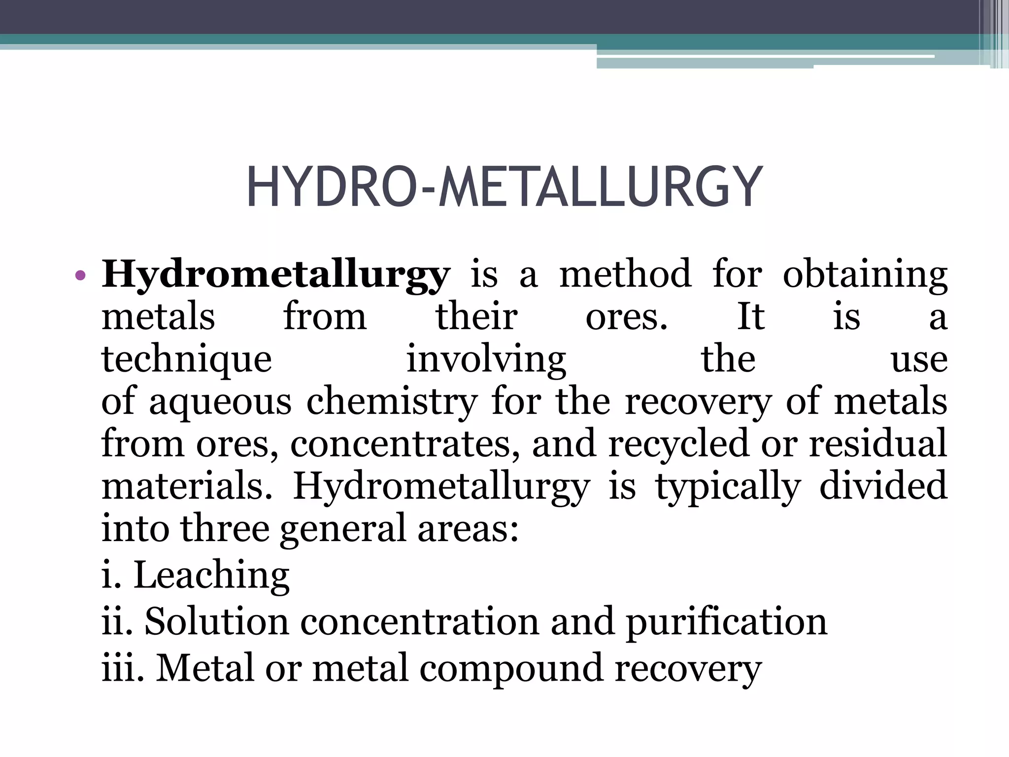 Metallurgy | PPTX