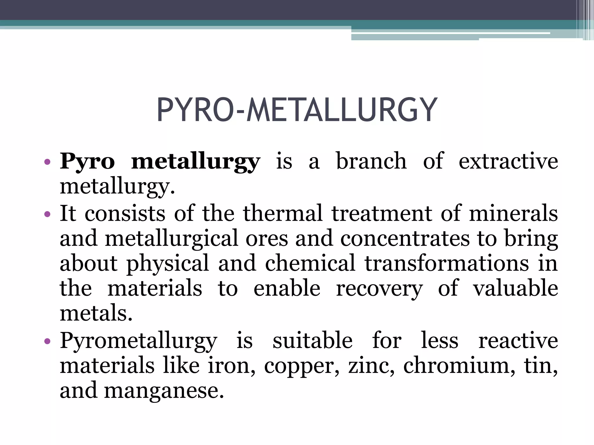 Metallurgy | PPTX