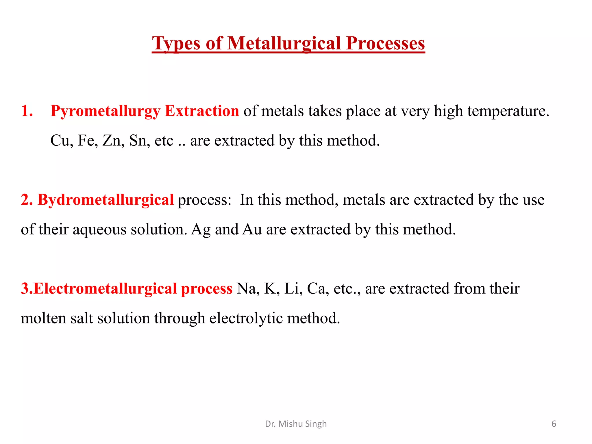 Metallurgy | PPT