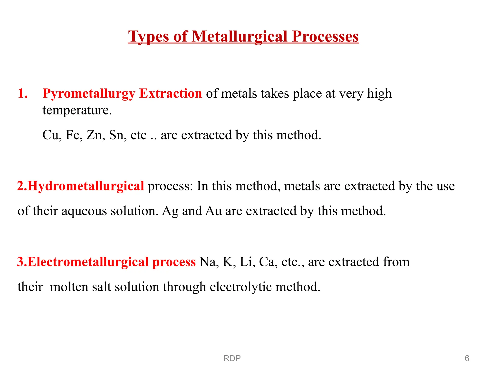 General principles and Process of Metallurgy. | PPT