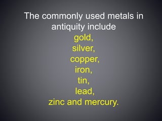 Metallurgy in india | PPTX