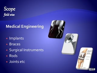 Metallurgical Engineering Scope! by MES-NEDUET | PPSX