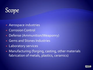 Metallurgical Engineering Scope! by MES-NEDUET | PPT