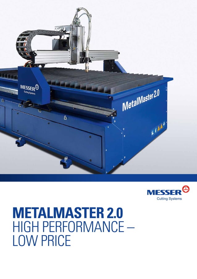 MetalMaster 2.0 - Economical Plasma & Oxyfuel Cutting Machine | PDF
