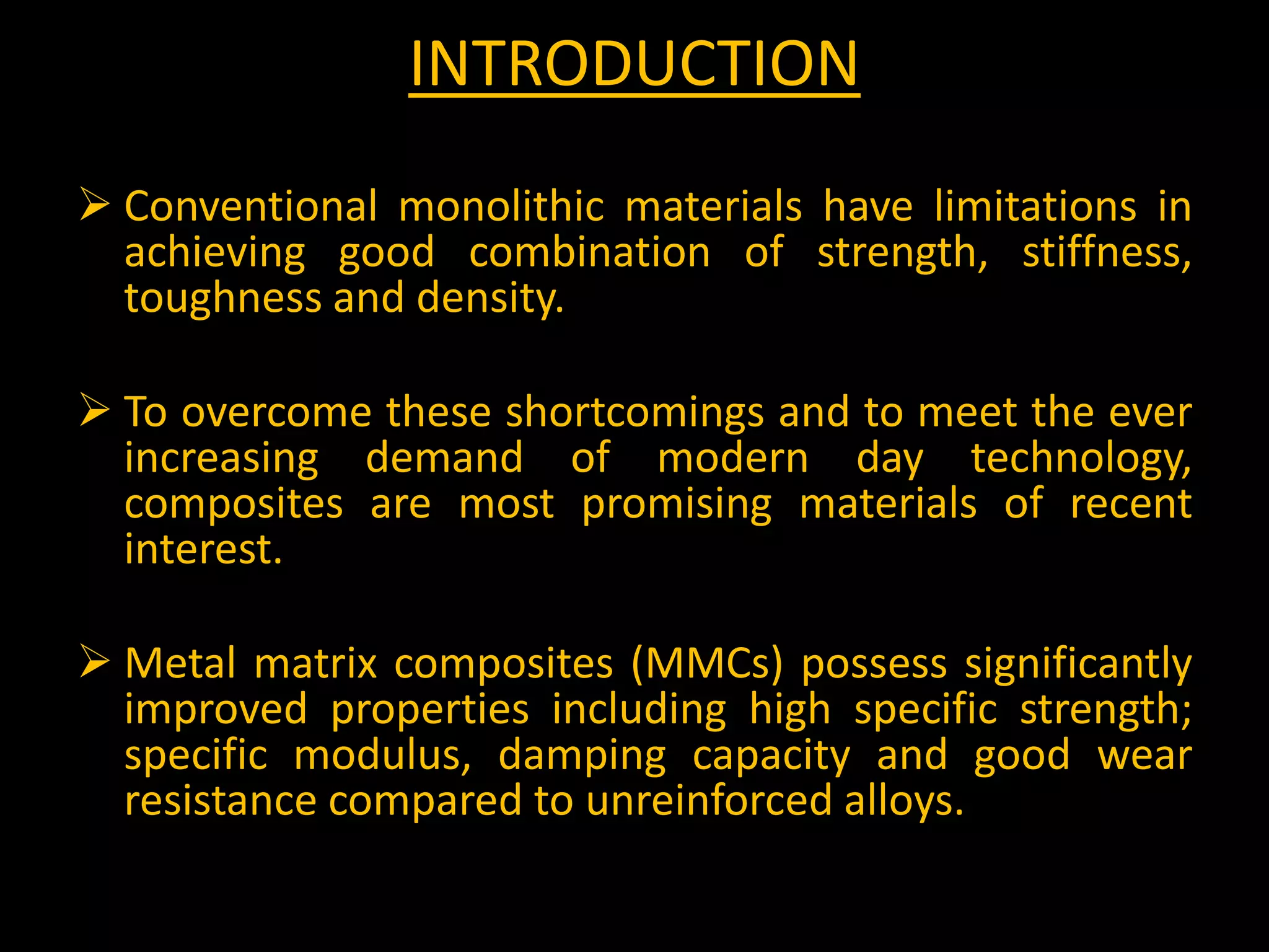 Metal matrix composite by chandan | PPT