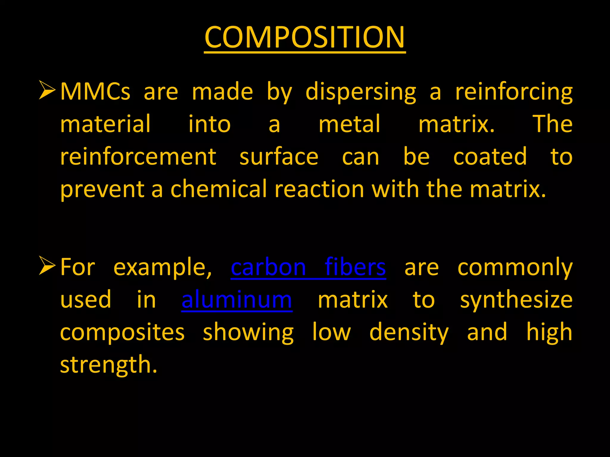 Metal matrix composite by chandan | PPT