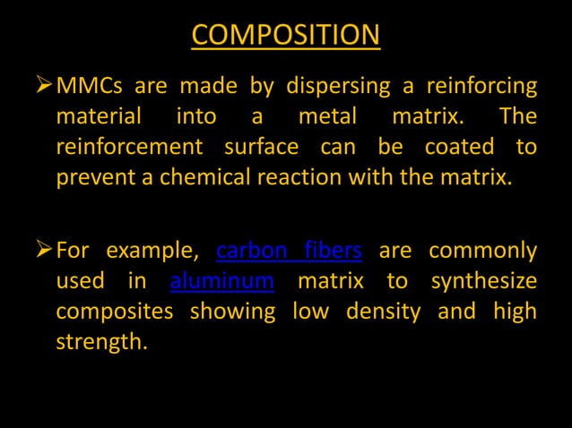 Metal matrix composite by chandan | PPT