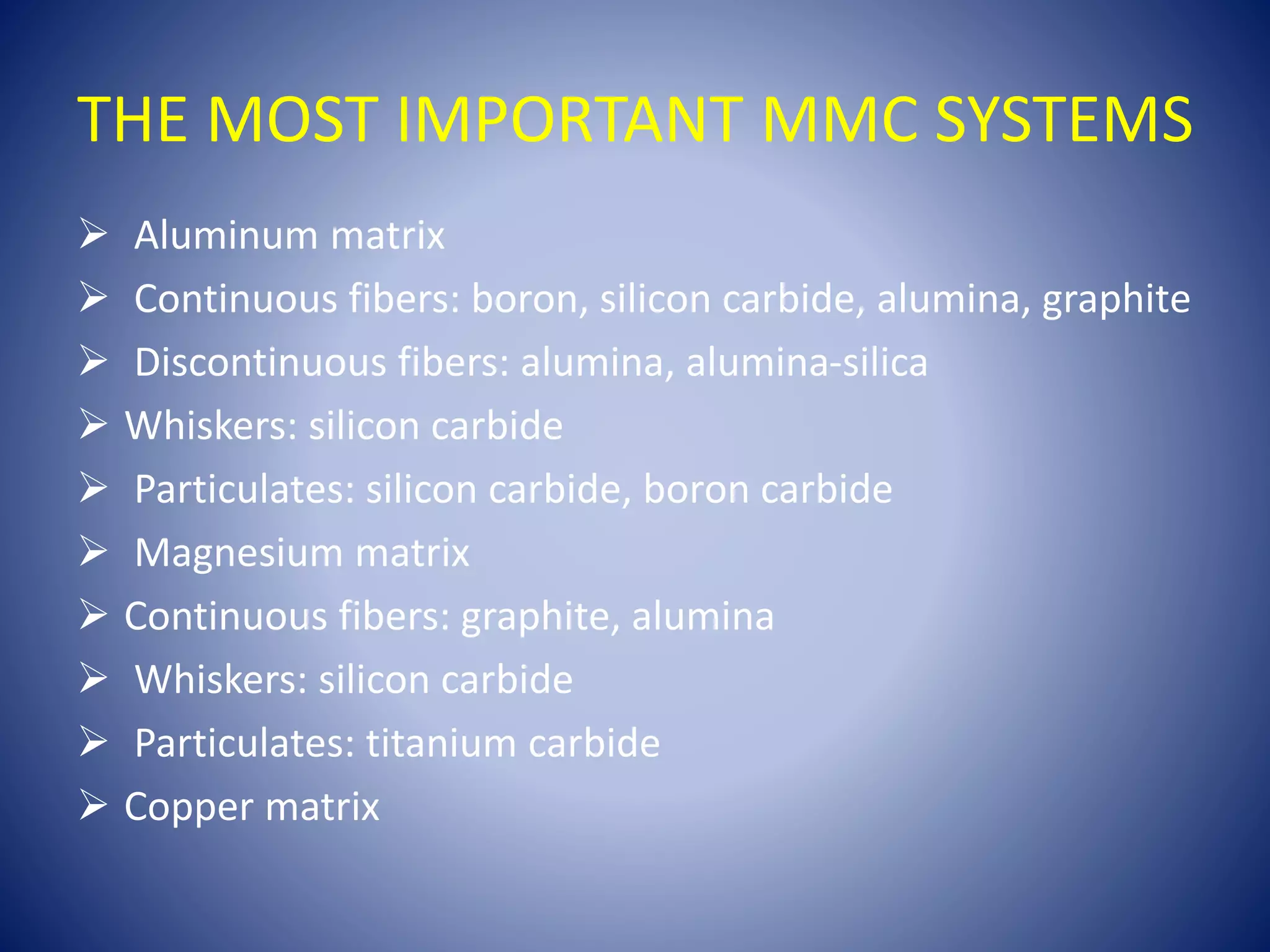 Metal matrix composites | PPTX