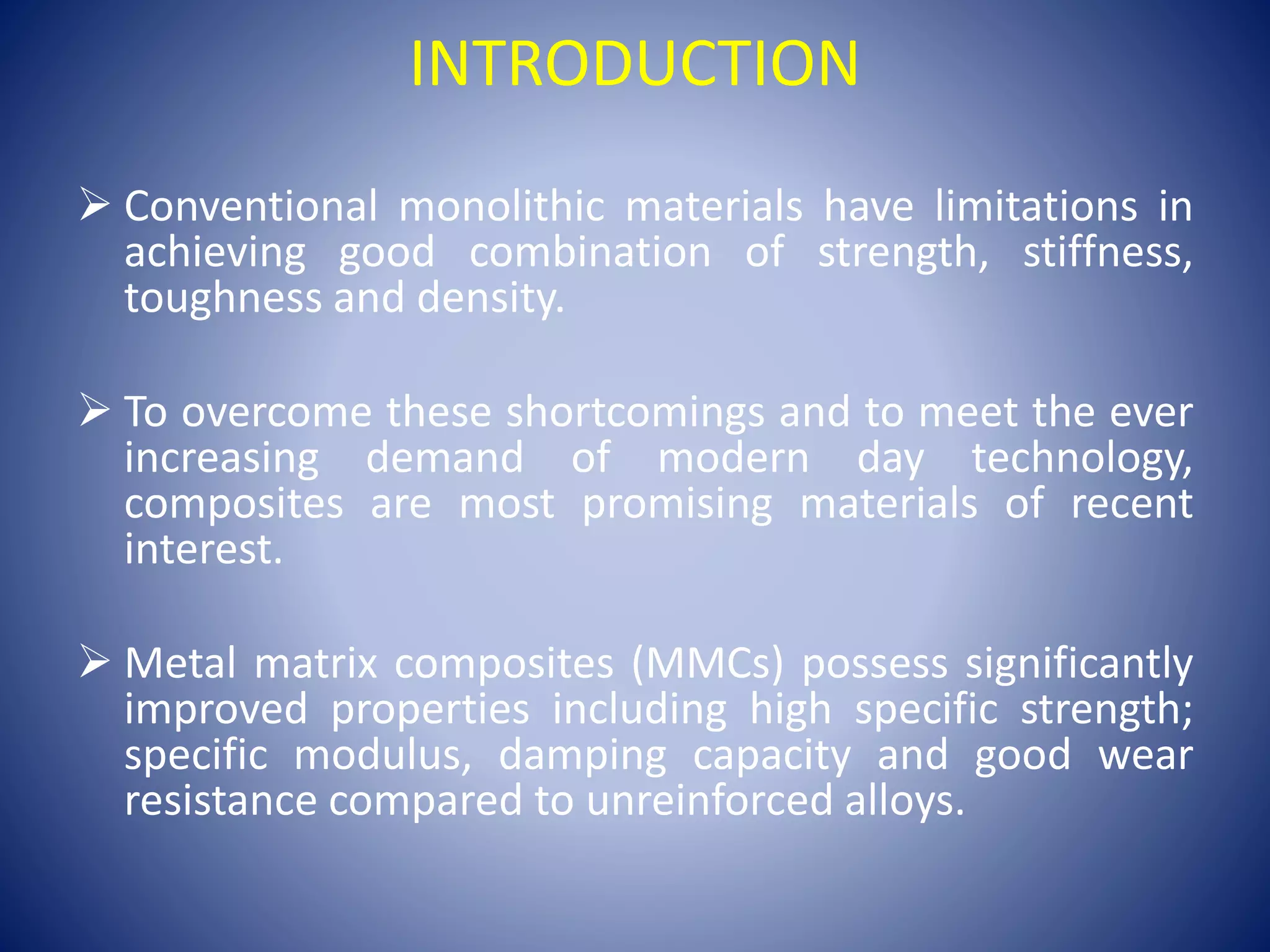 Metal matrix composites | PPTX