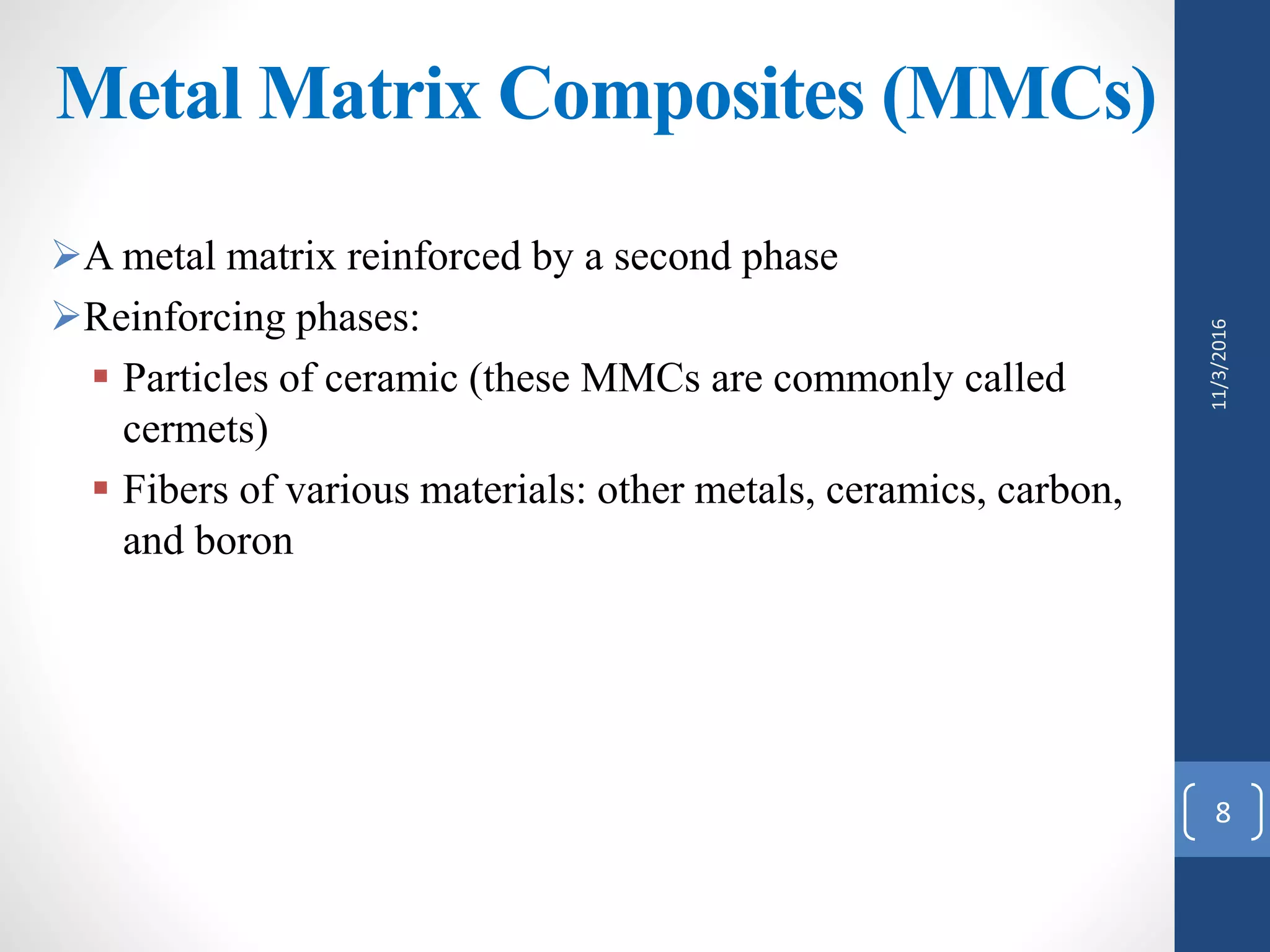 Metal matrix composites | PPTX