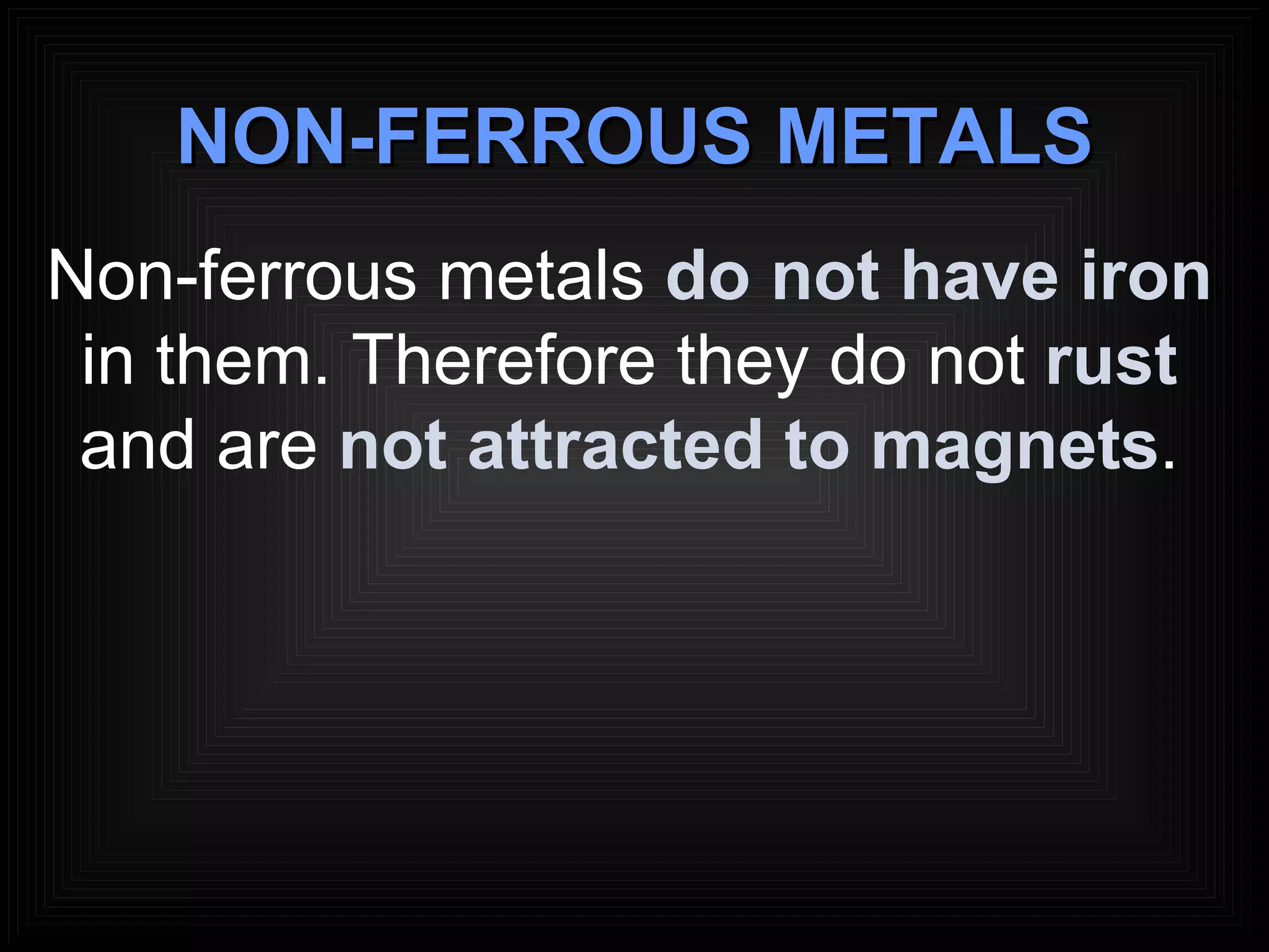 Metal non ferrous | PPT