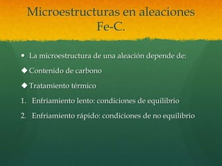 Metalografia de un acero eutectoide | PPTX