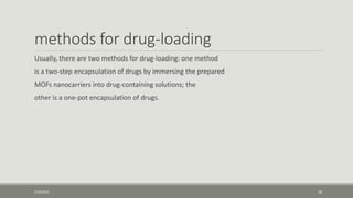 Metal organic framework(MOF) | PPTX