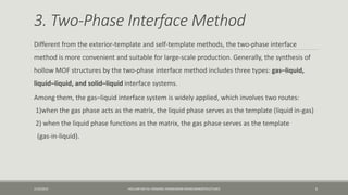 Metal organic framework(MOF) | PPTX