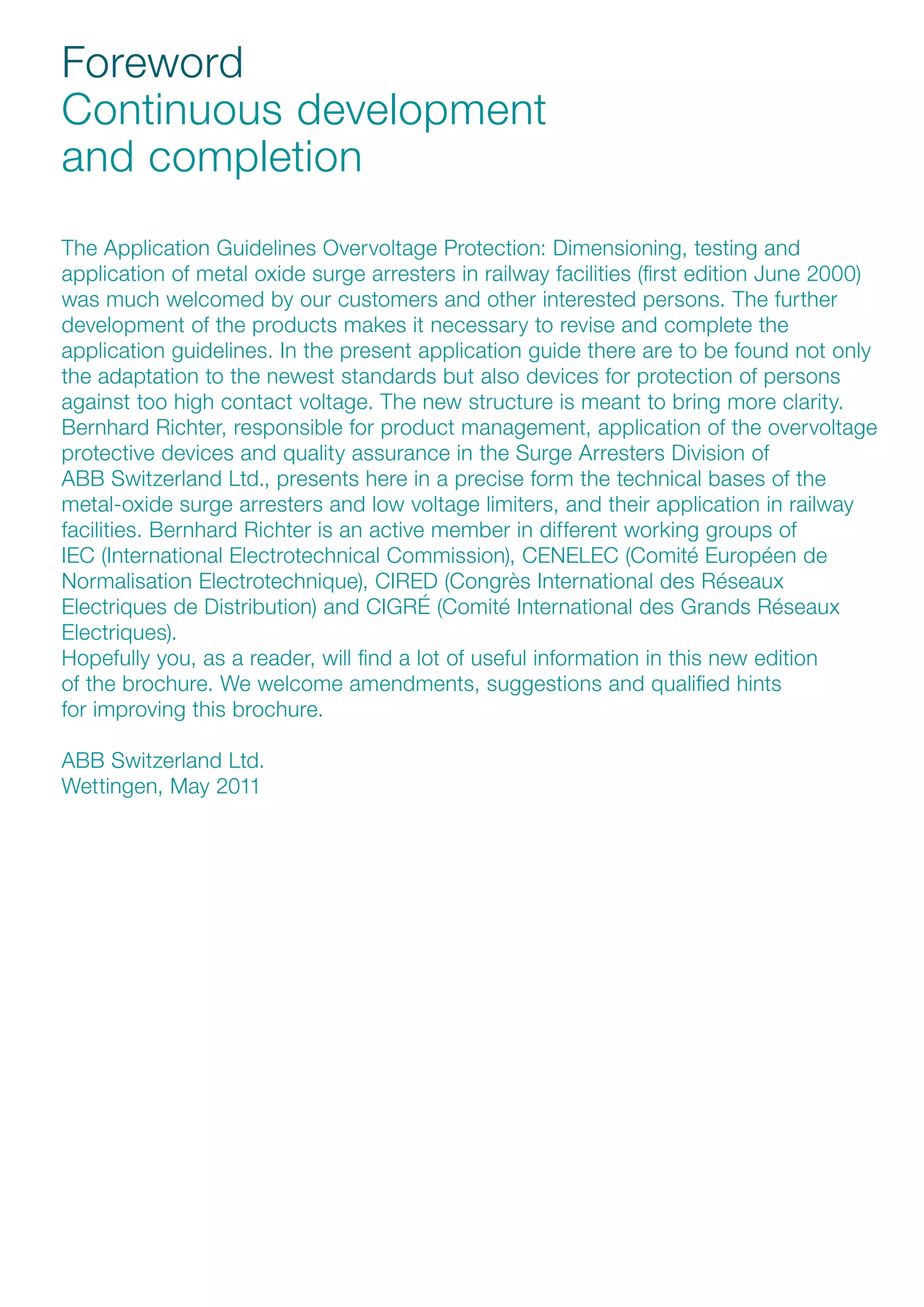 High Voltage DC Surge Arresters for Railway Industry - Overvoltage ...