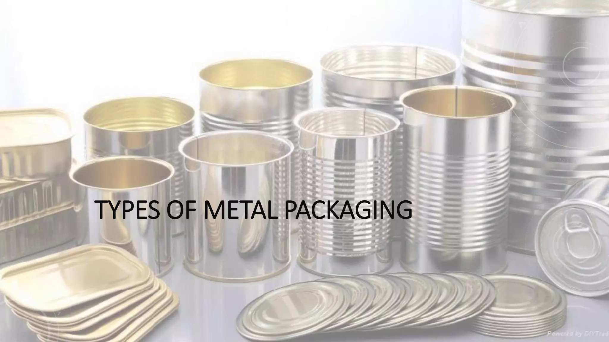 Metal packaging | PDF